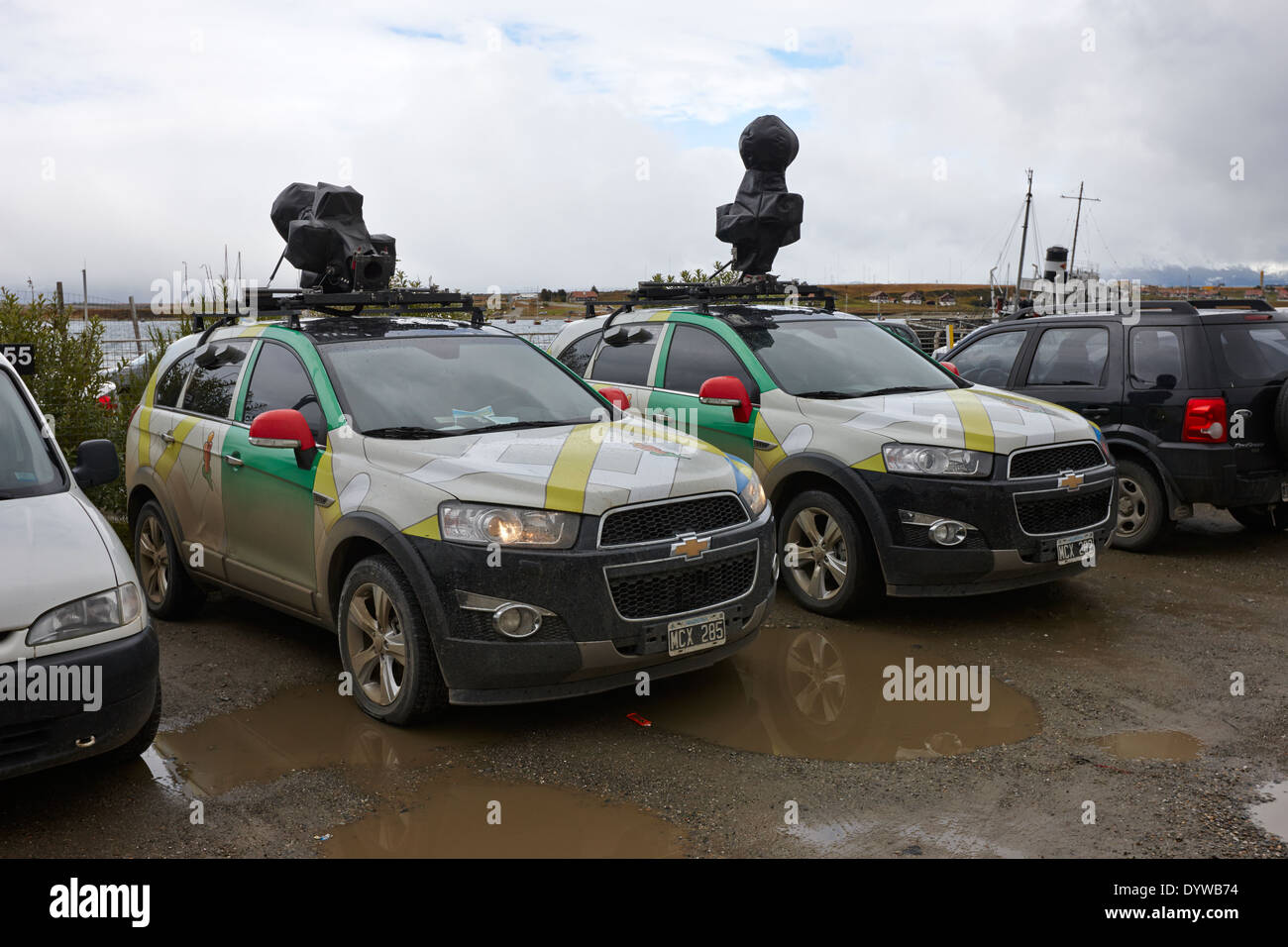 Google street view cars hi-res stock photography and images - Alamy