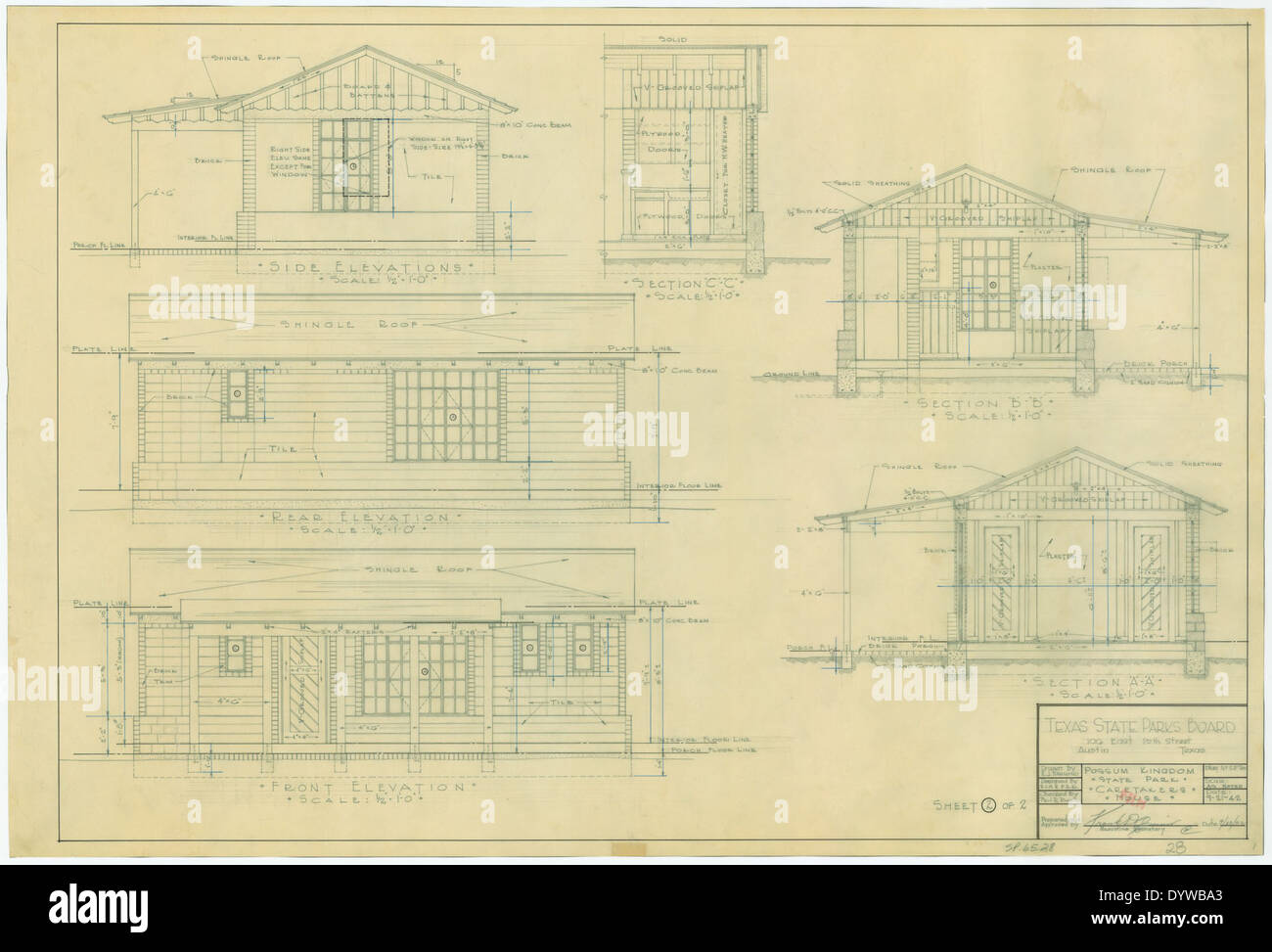 This photograph features the Civilian Conservation Corps (CCC) project ...