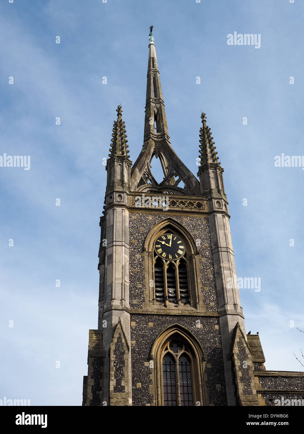FAVERSHAM, KENT/UK - MARCH 29 : View of St Mary of Charity Church in ...