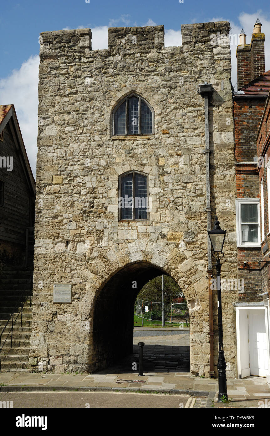West Gate Medieval Town Walls High Resolution Stock Photography and ...