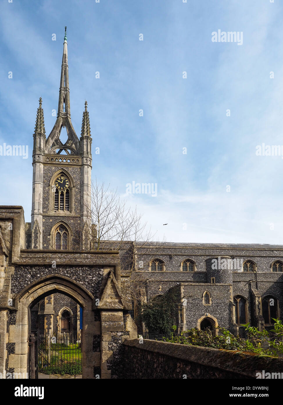 FAVERSHAM, KENT/UK - MARCH 29 : View of St Mary of Charity Church in ...