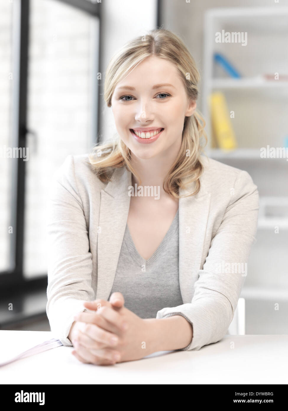 happy and smiling woman Stock Photo - Alamy
