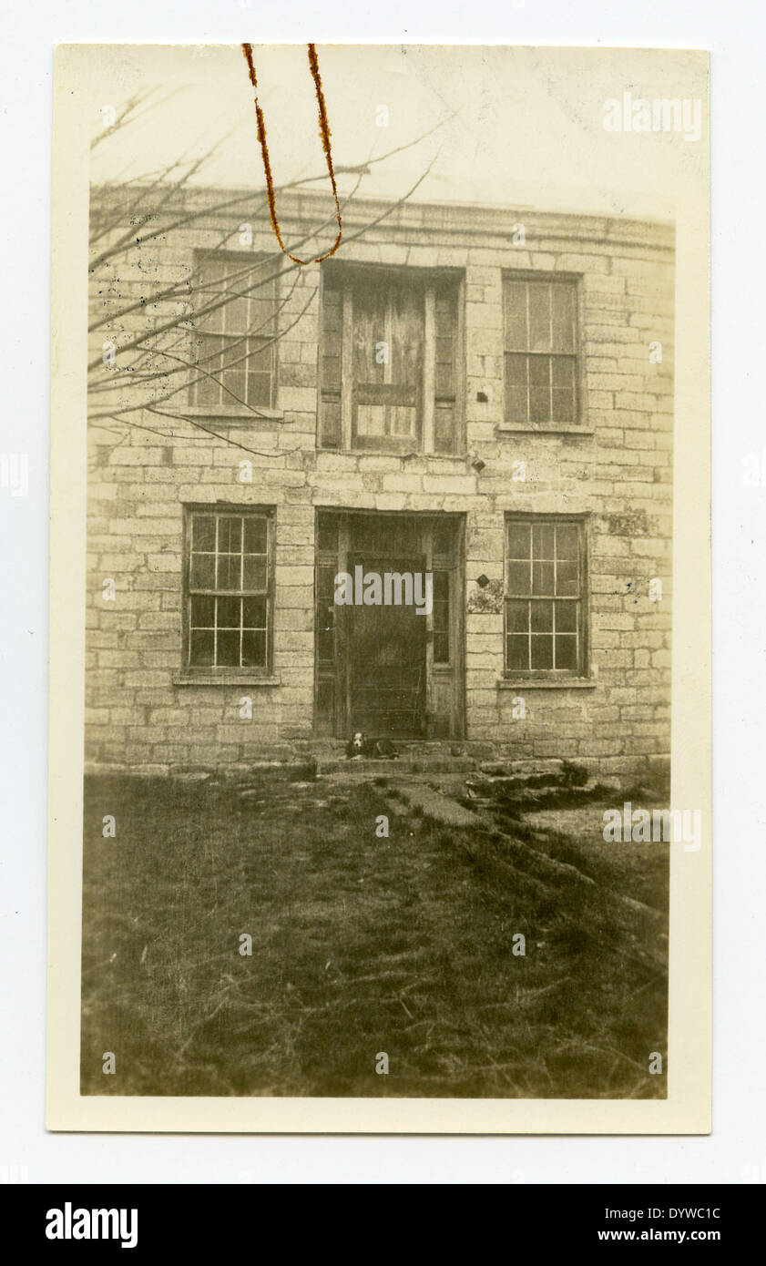 This photograph features Fannie Ratchford, a notable figure in Texas ...