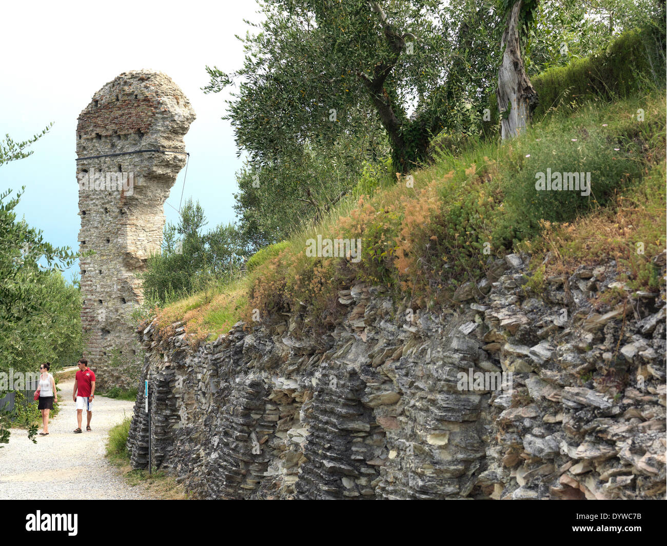 Archaeological site of grotte di catullo hi-res stock photography and ...
