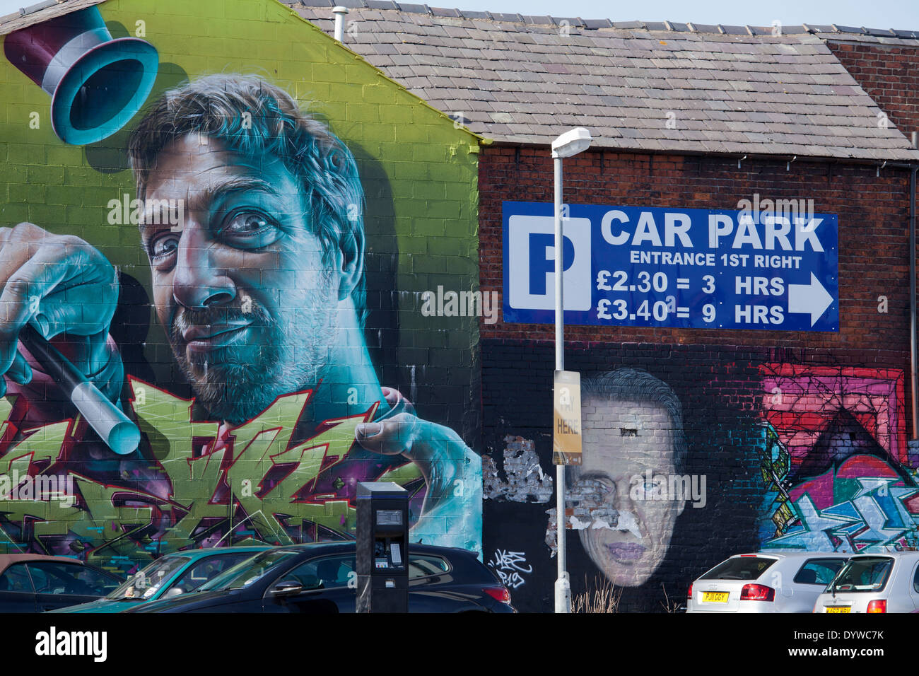 Graffiti Blackpool Uk High Resolution Stock Photography and Images - Alamy