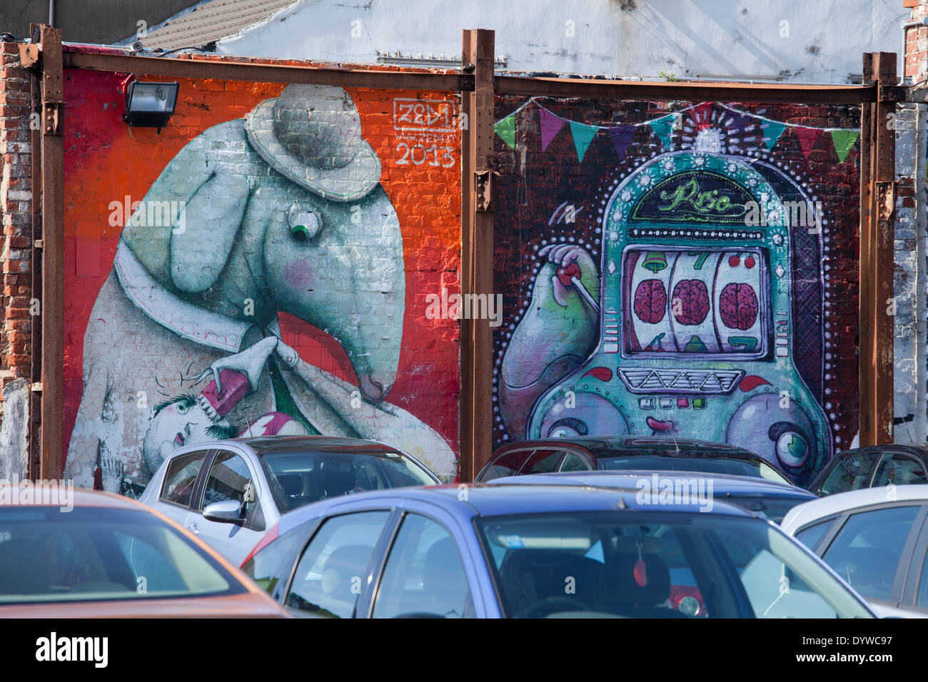 Graffiti Blackpool Uk High Resolution Stock Photography and Images - Alamy