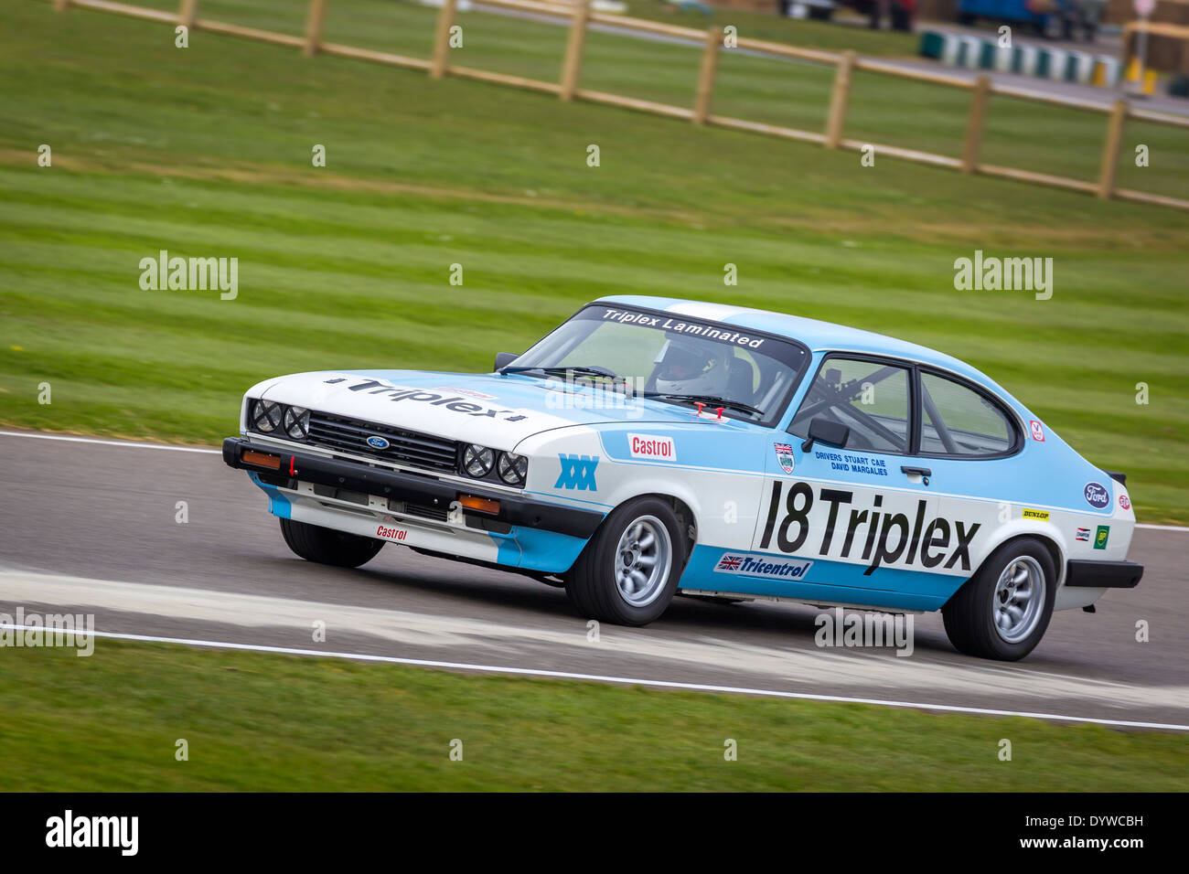 1980 Ford Capri MkIII 3.0S with driver Dan Margulies. The Gerry ...