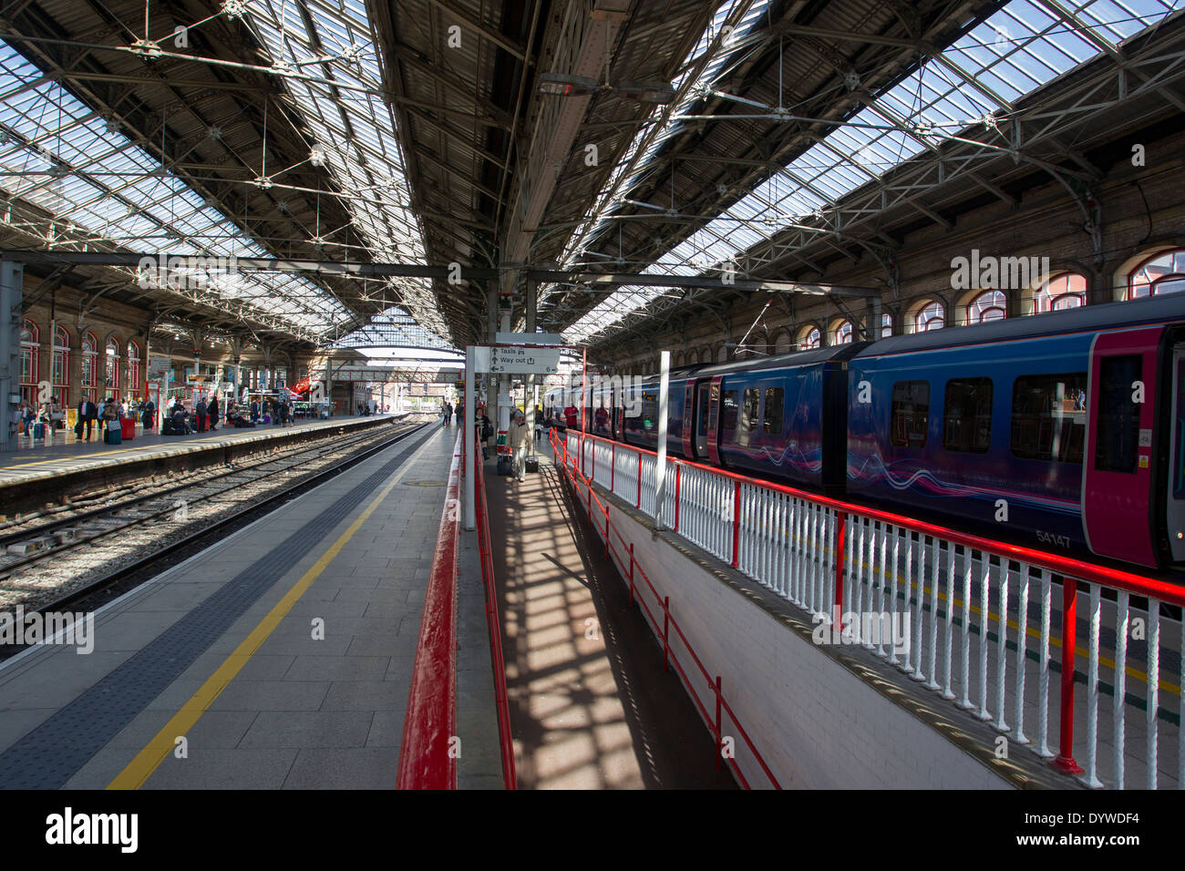 Preston Railway Station Stock Photo - Alamy