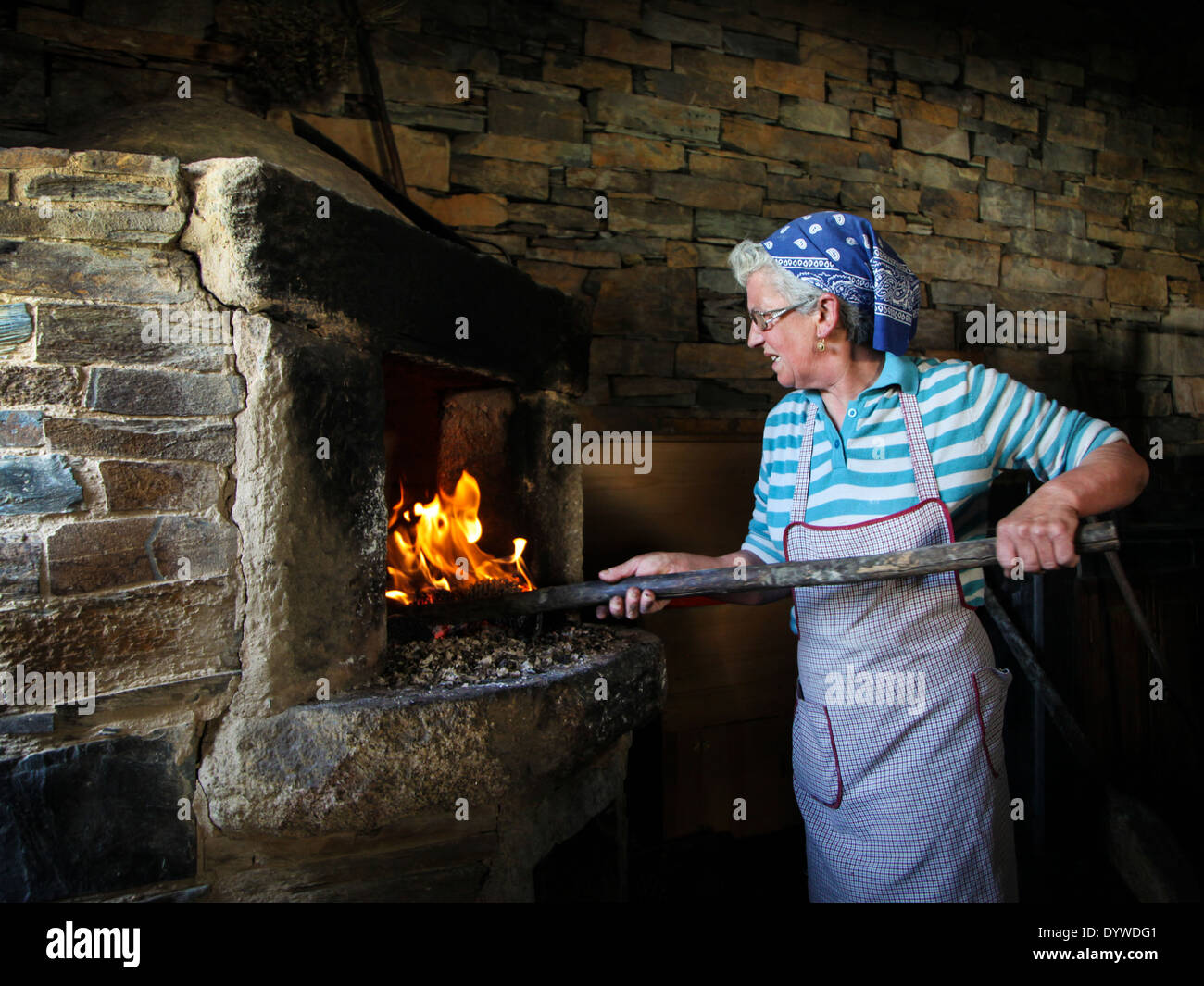 Kitchen in traditional rural village hi-res stock photography and ...