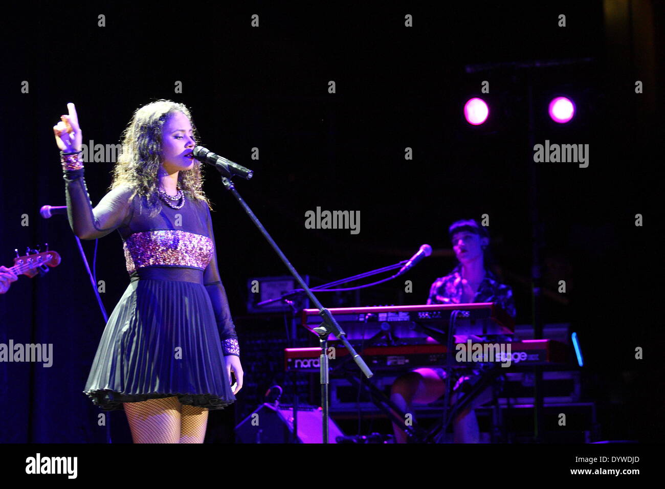 Gdansk, Poland 25th, April 2014 Mayra Andrade performs live on the ...