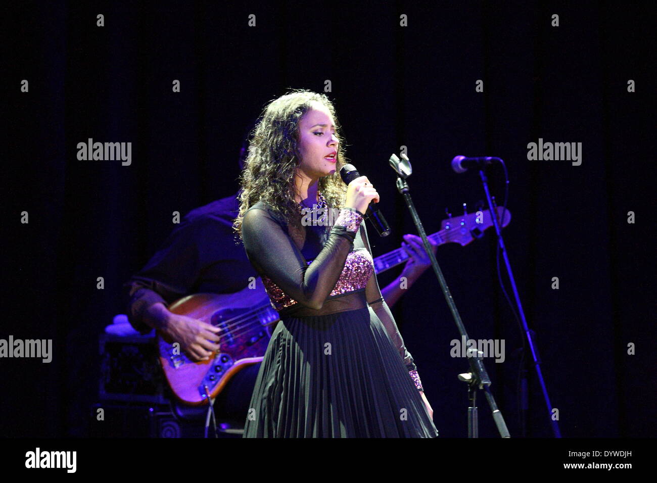 Gdansk, Poland 25th, April 2014 Mayra Andrade performs live on the ...