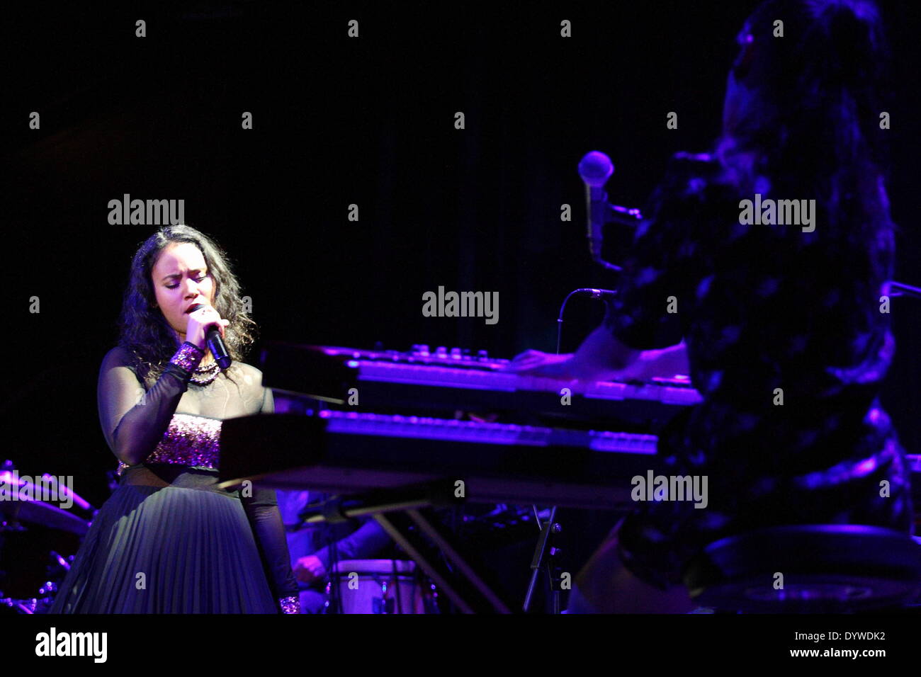 Gdansk, Poland 25th, April 2014 Mayra Andrade performs live on the ...