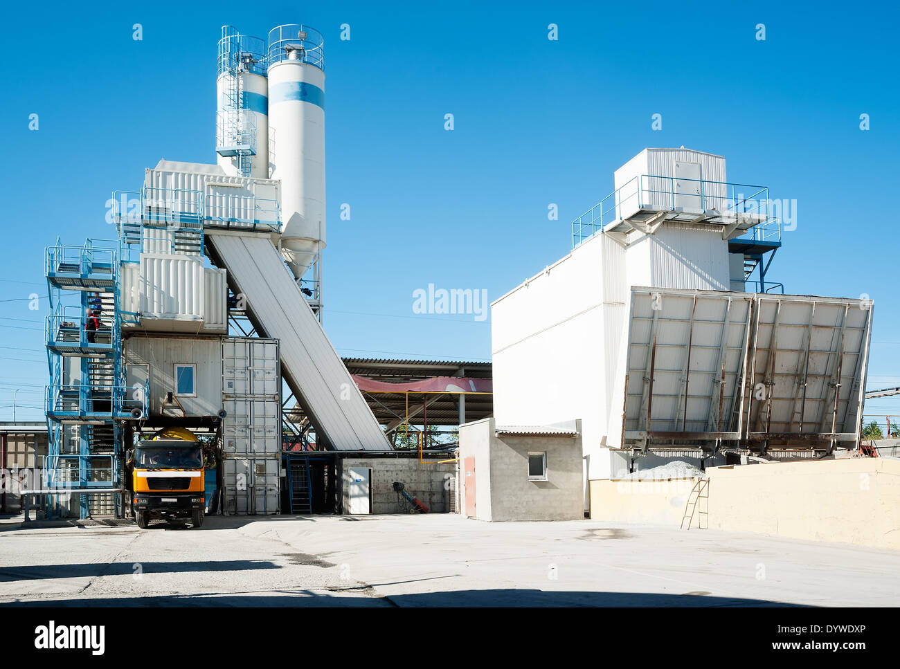 Concrete Batching Plant Stock Photo - Alamy
