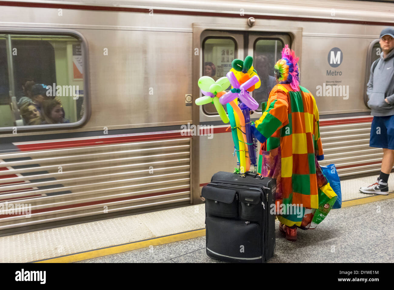 Hollywood highland subway hi-res stock photography and images - Alamy