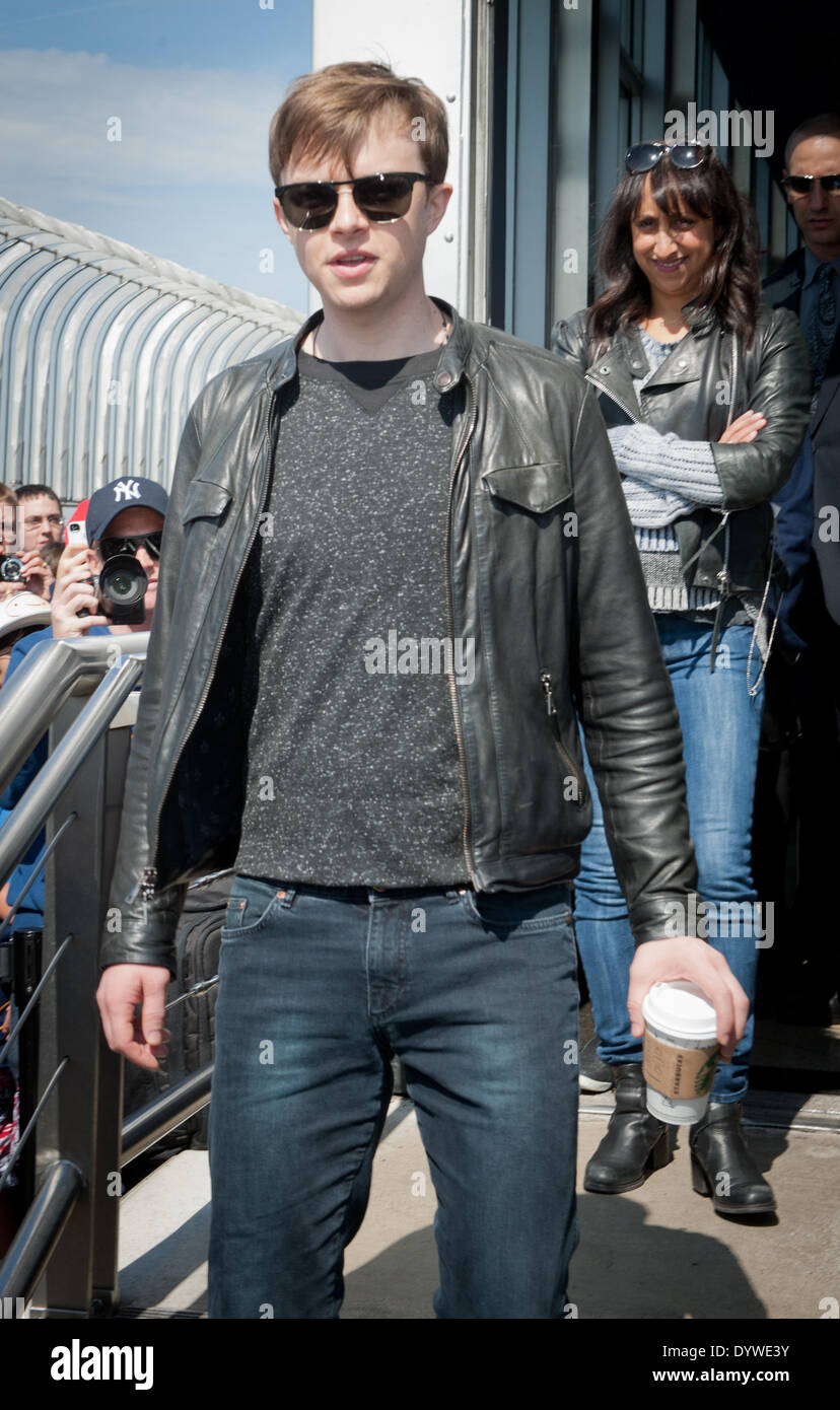 Manhattan, New York, USA. 25th Apr, 2014. DANE DEHAAN from ''Amazing ...