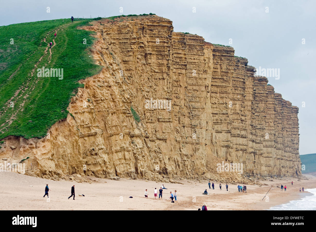 Cliffs at West Bay,Dorset,UK Stock Photo - Alamy