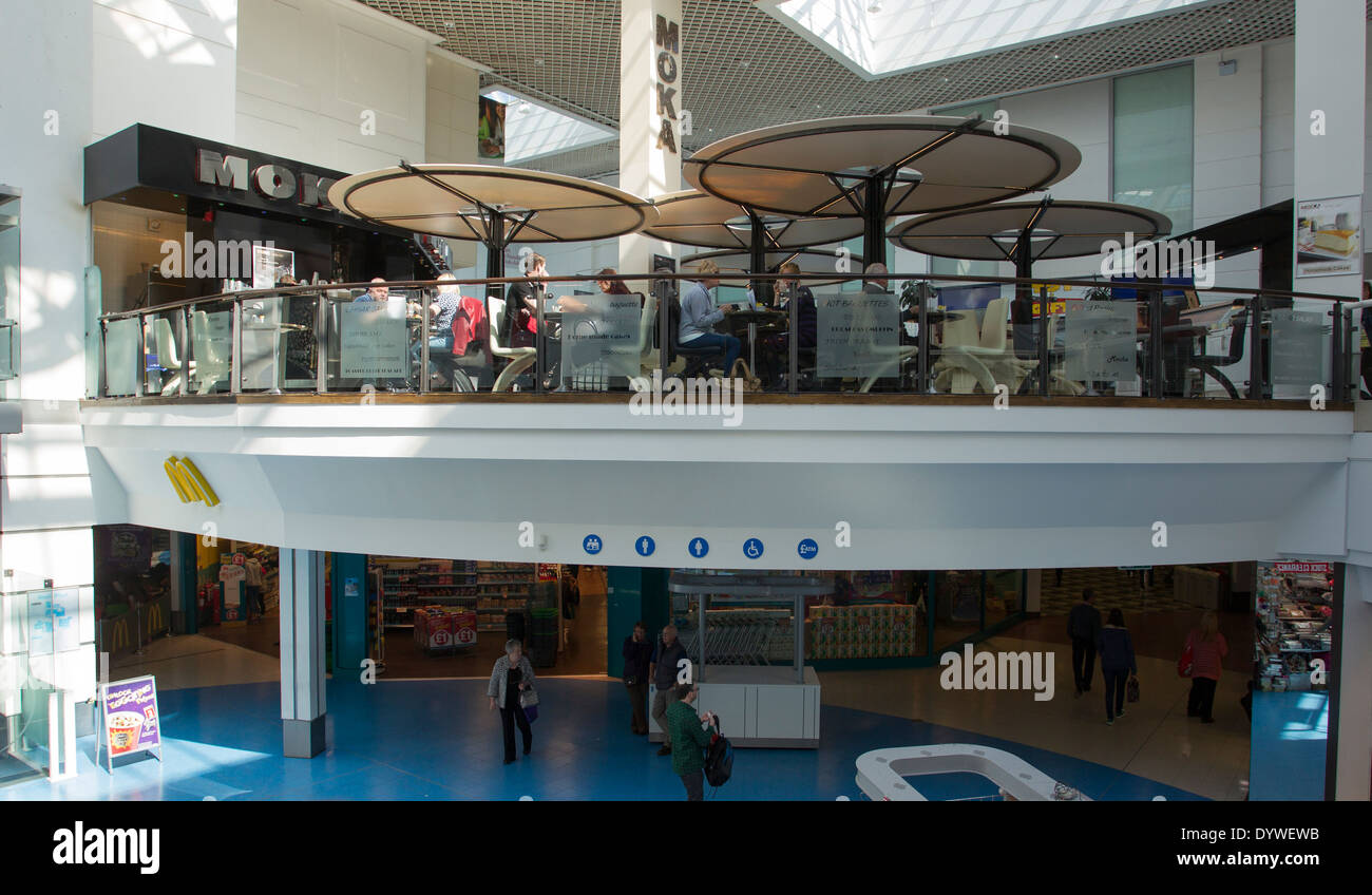 Fishergate shopping centre Preston Stock Photo - Alamy