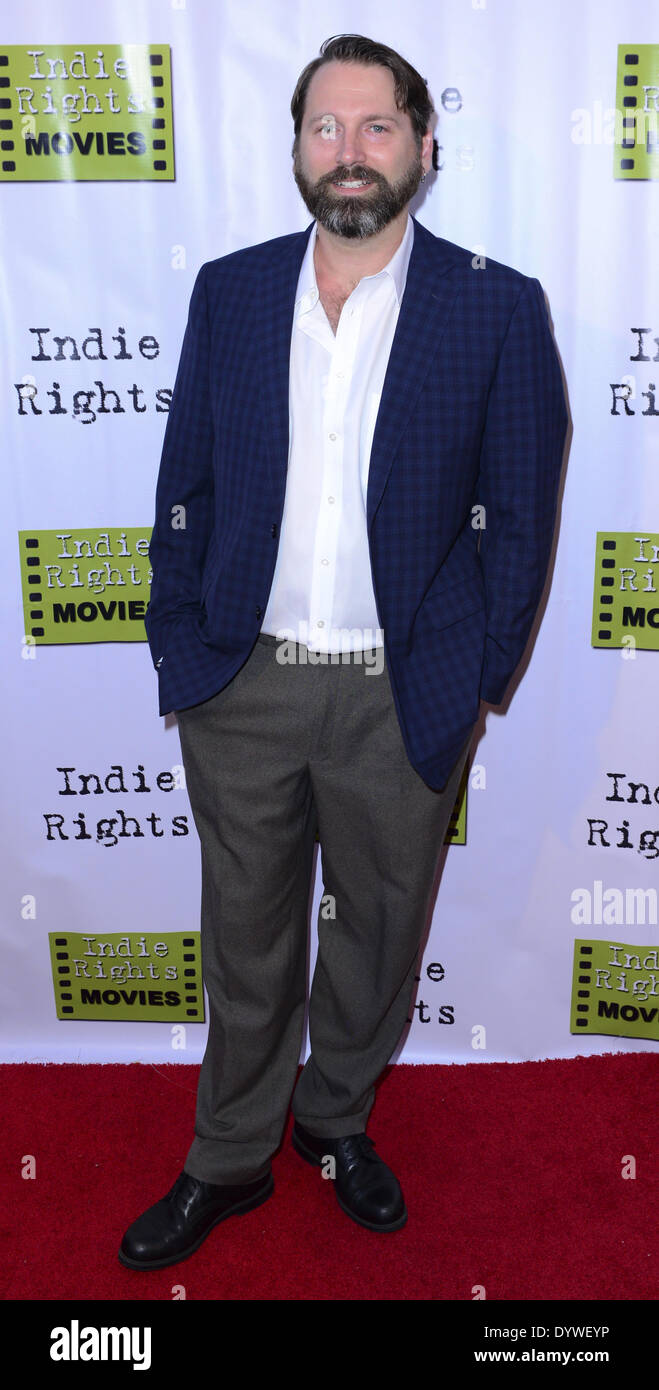 Hollywood, California, USA. 18th Apr, 2014. Michael Fountain arrives at ...