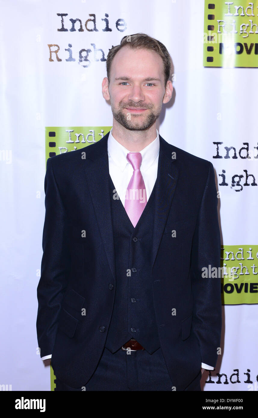 Hollywood, California, USA. 18th Apr, 2014. Evan Honer arrives at ...