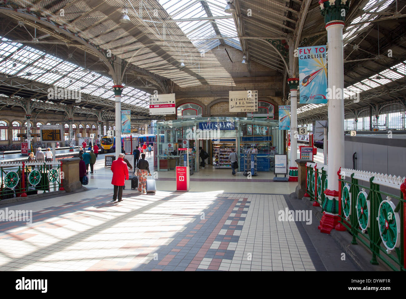 Preston Railway Station Stock Photo - Alamy