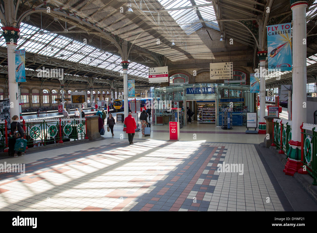 Preston Railway Station Stock Photo - Alamy