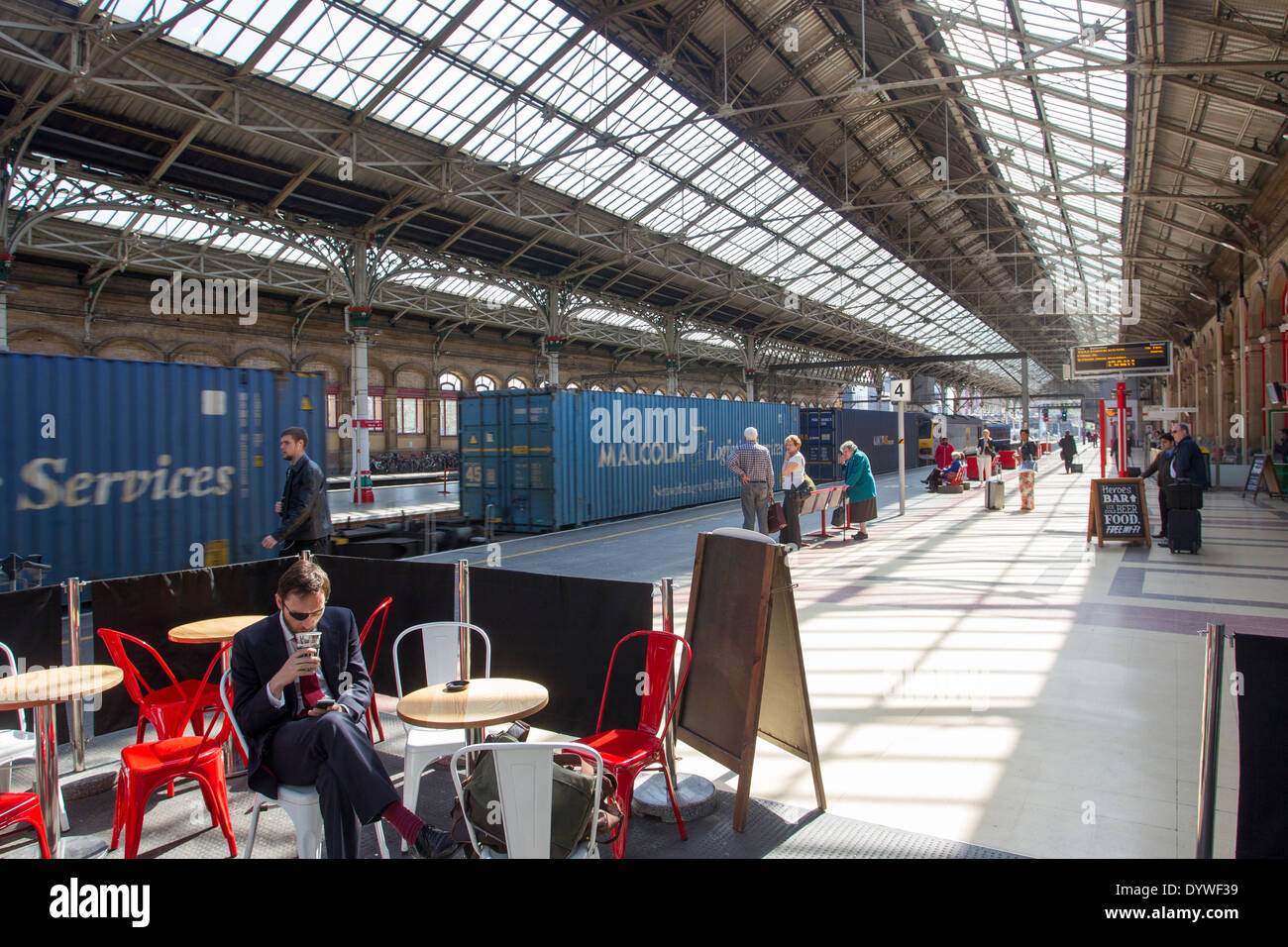 Cafe coffee freight train container hi-res stock photography and images ...