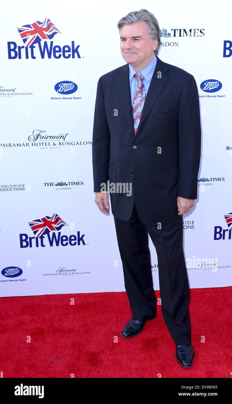 Los Angeles, California, USA. 22nd Apr, 2014. BritWeek organizer Bob ...