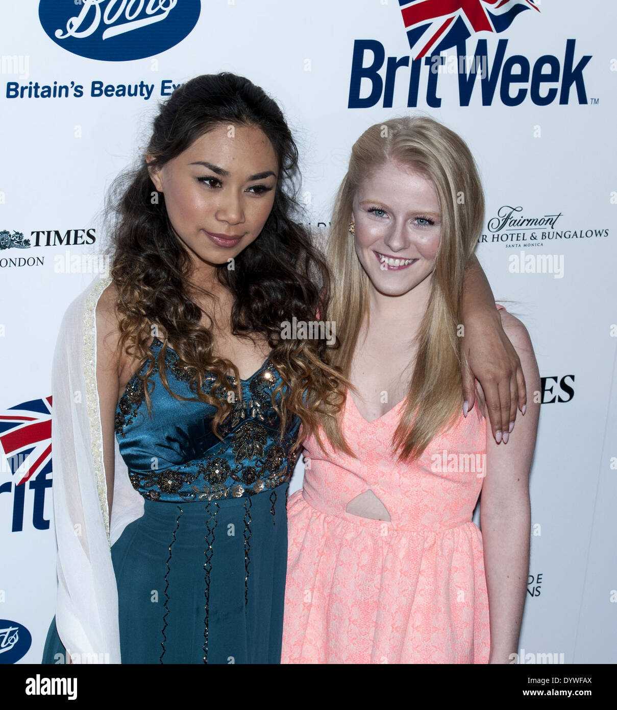 Los Angeles, California, USA. 22nd Apr, 2014. Jessica Sanchez and ...