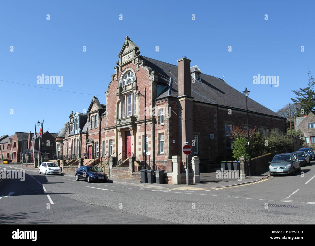 Scottish library sign hi-res stock photography and images - Alamy