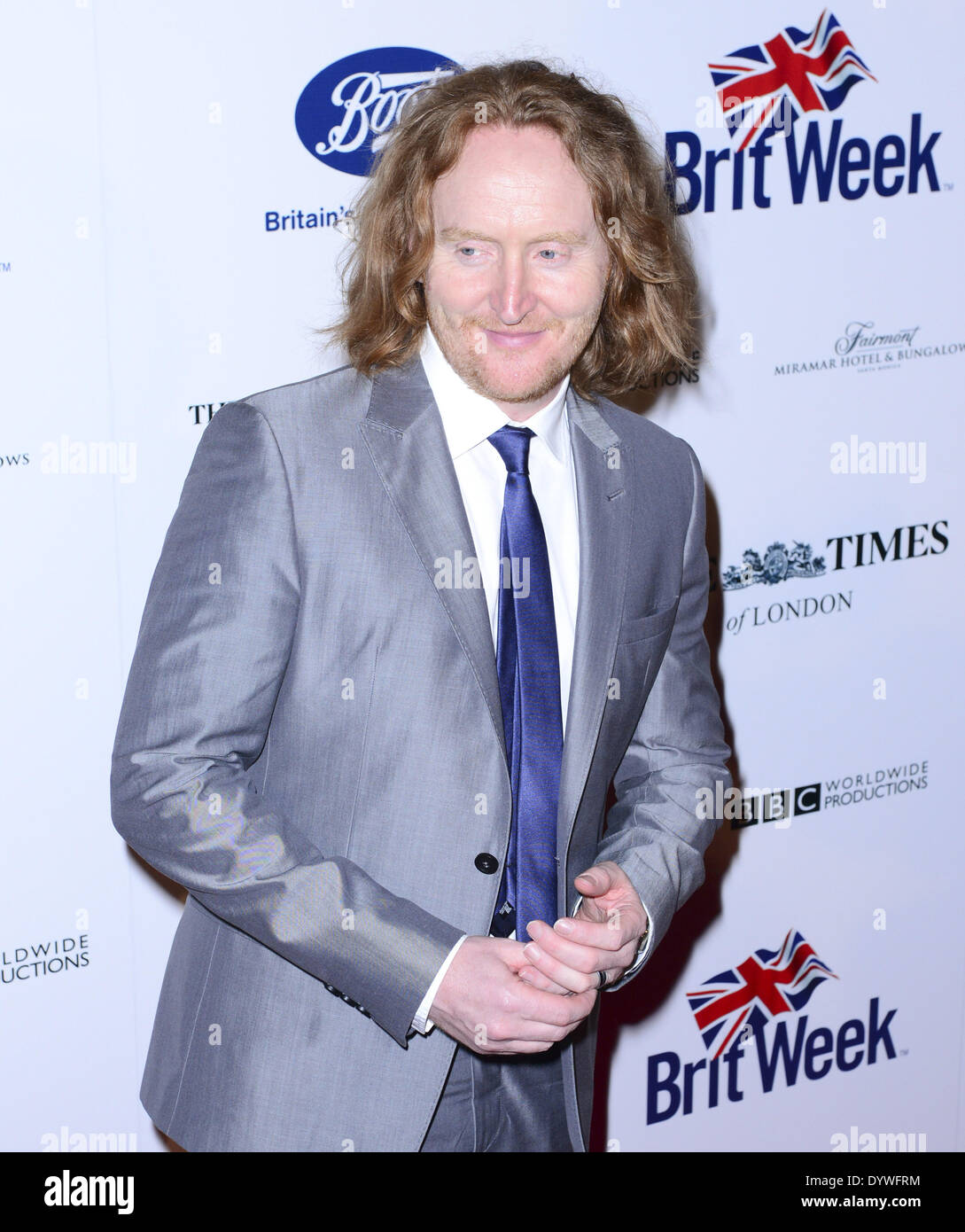 Los Angeles, California, USA. 22nd Apr, 2014. Tony Curran arrives at ...