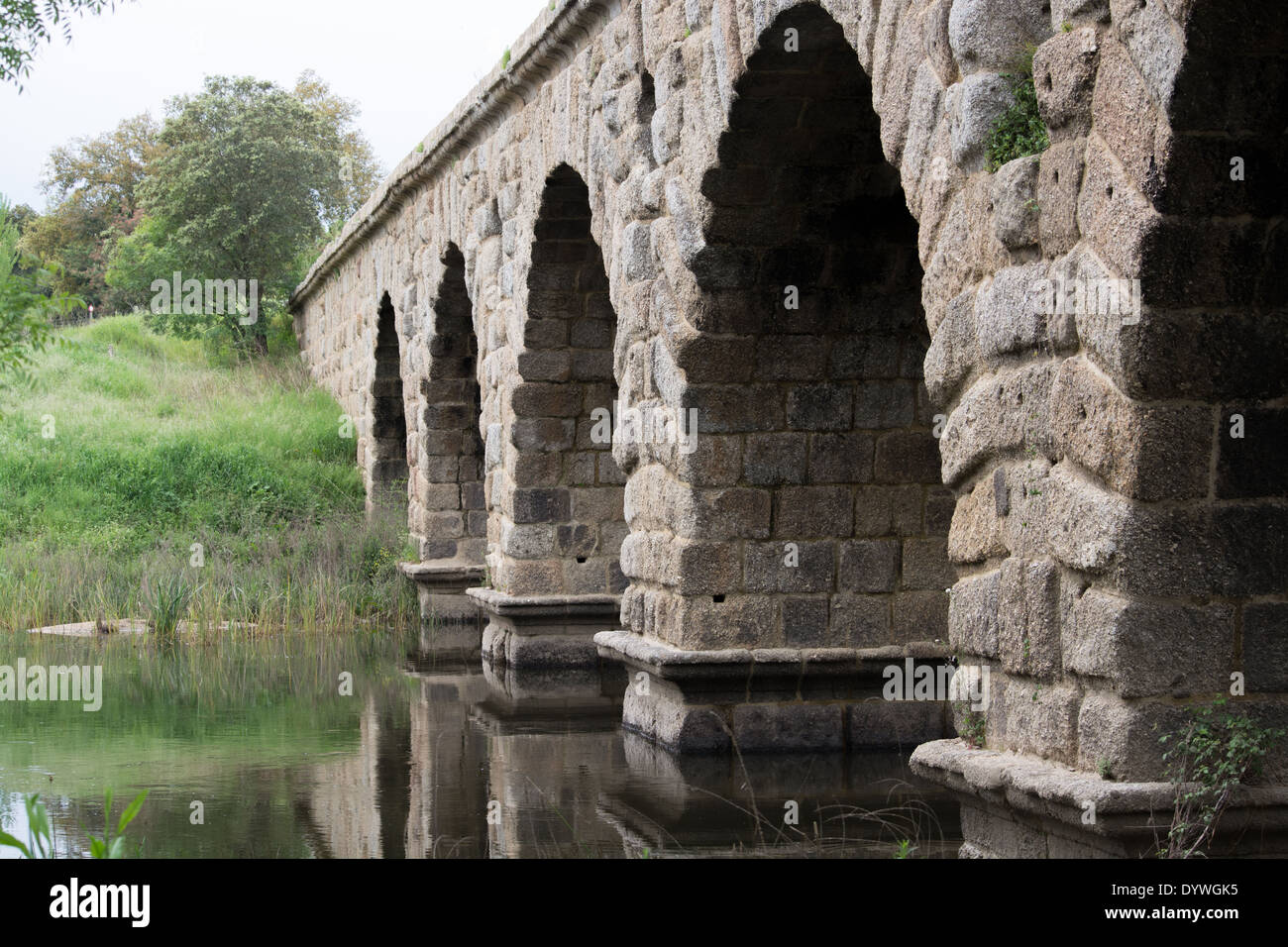 an old roman bridge Stock Photo - Alamy