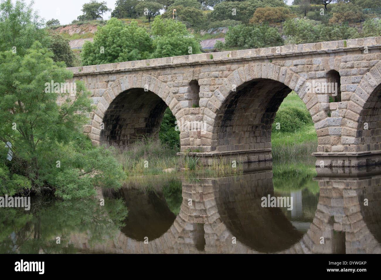an old roman bridge Stock Photo - Alamy