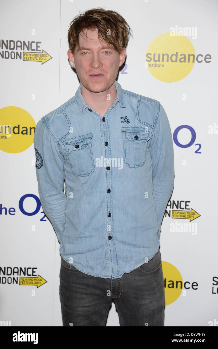 LONDON, ENGLAND - APRIL 25: Actor Domhnall Gleeson attend the 'Frank ...
