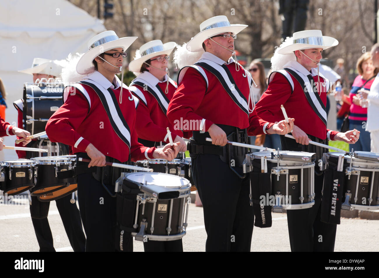 Highschool marching band hi-res stock photography and images - Alamy