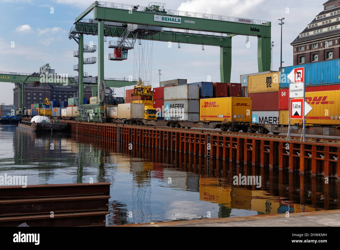 Berlin germany looking container terminal hi-res stock photography and ...
