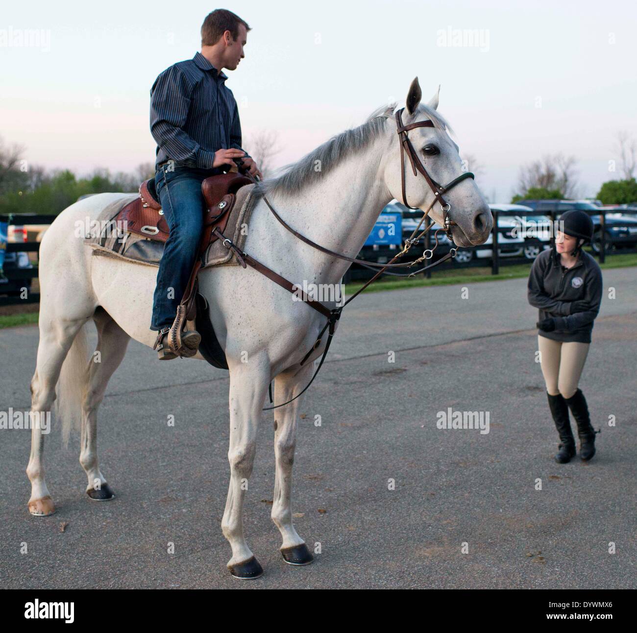 Lexington, MD, USA. 25th Apr, 2014. April 25, 2014: Scenes from the ...