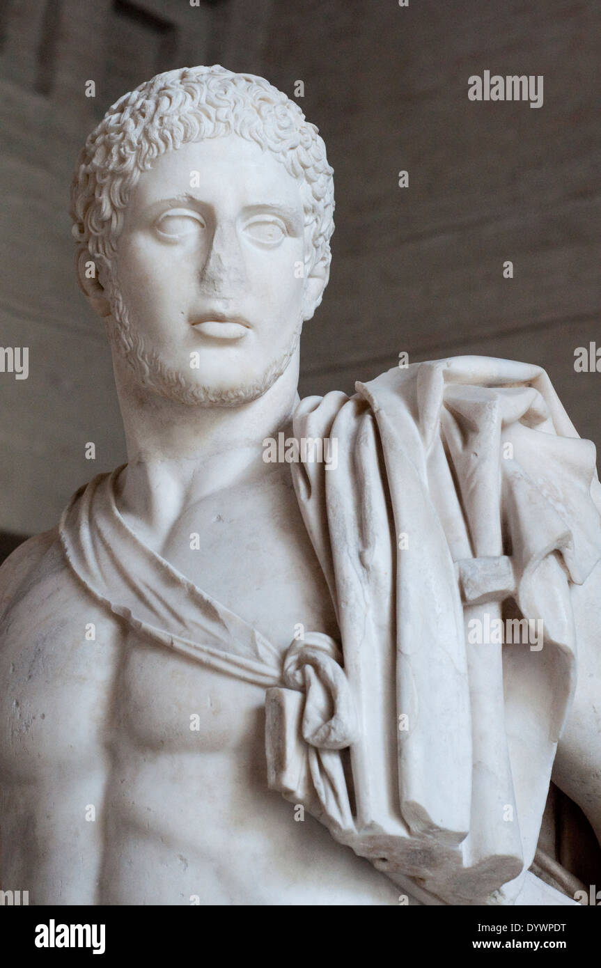 Germany, Bavaria, Munich, Glyptothek Museum, Diomedes Roman Sculpture ...