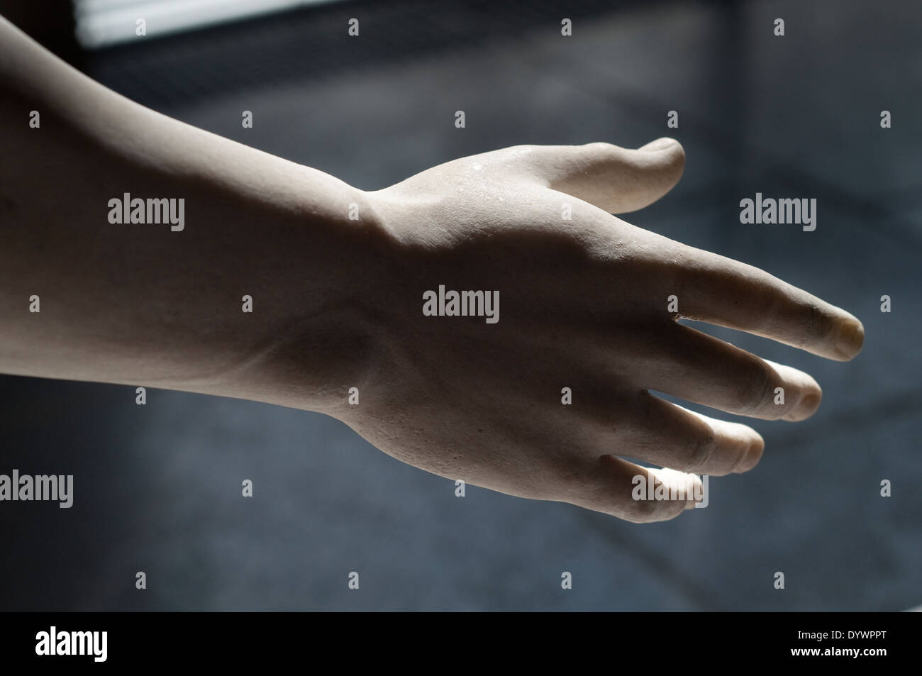 Hand sculpture museum hi-res stock photography and images - Alamy