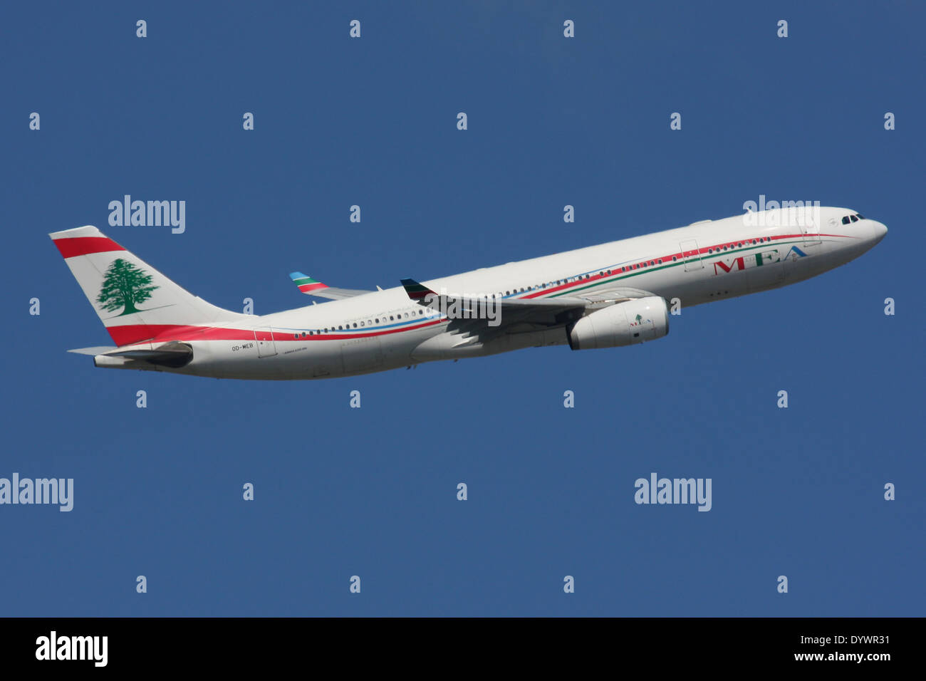 MEA MIDDLE EAST AIRLINES AIRBUS A330 Stock Photo - Alamy