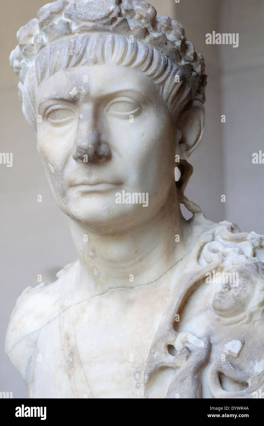 Germany, Bavaria, Munich, Glyptothek Museum, Roman Sculpture, Emperor ...