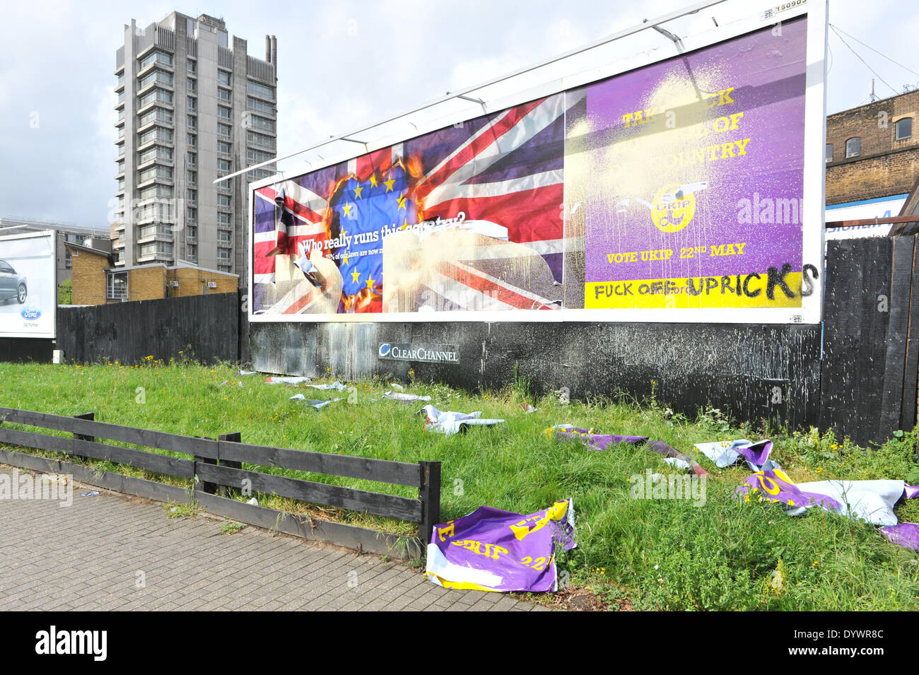Ukip campaign poster hi-res stock photography and images - Alamy
