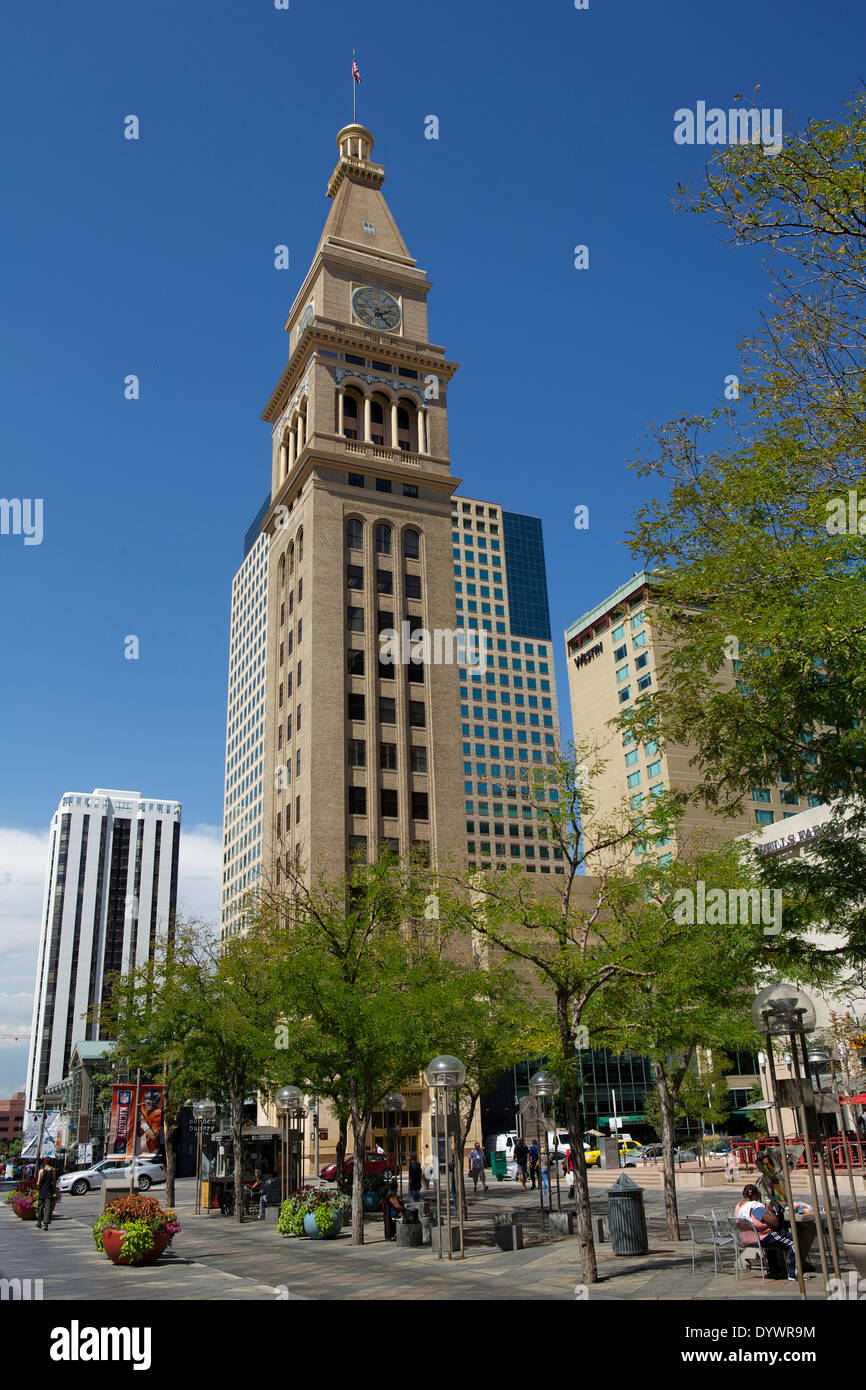 Daniels & Fisher (D&F) Tower originally part of the Daniels & Fisher ...