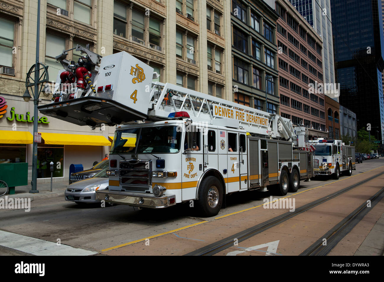 Denver fire department hi-res stock photography and images - Alamy