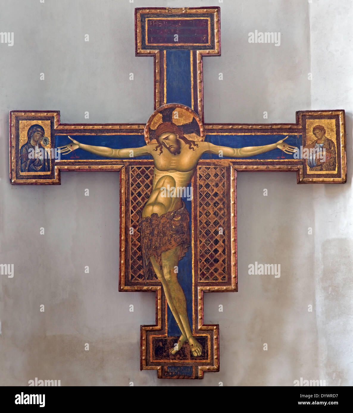 Crucifixion with saint dominic hi-res stock photography and images - Alamy