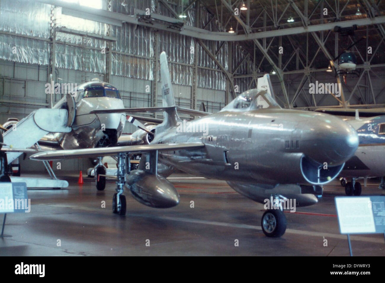 Photograph from the SAC Museum, depicting strategic aircraft of the U.S ...