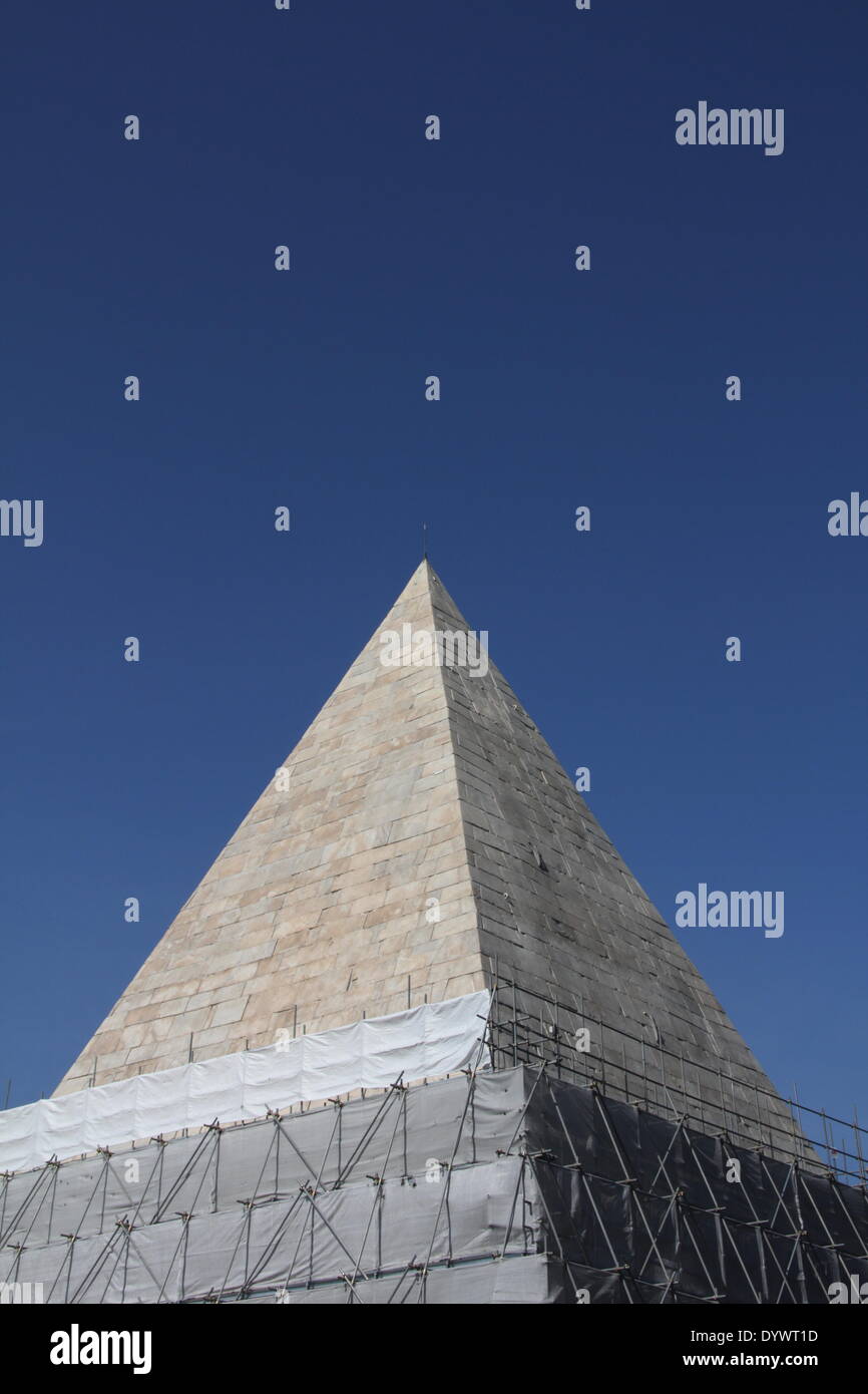 Pyramid restoration completion hi-res stock photography and images - Alamy
