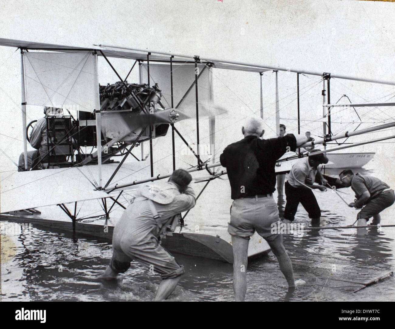 The Curtiss A-1 Triad was one of the first amphibious aircraft, used by ...