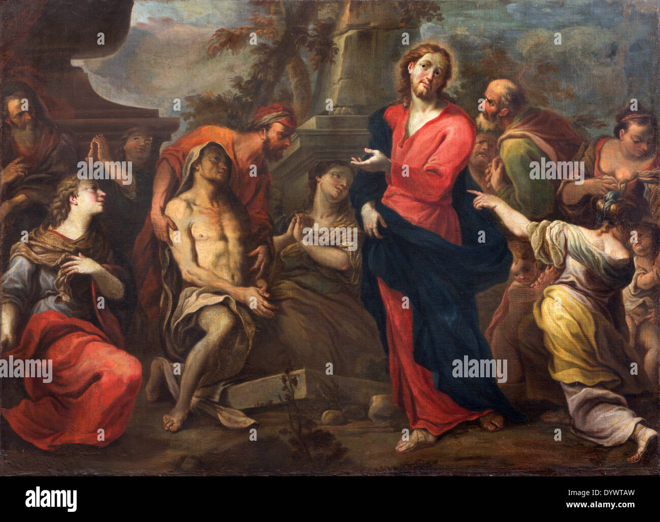 TREVISO, ITALY - MARCH 18, 2014: The Resurrection of Lazarus by ...