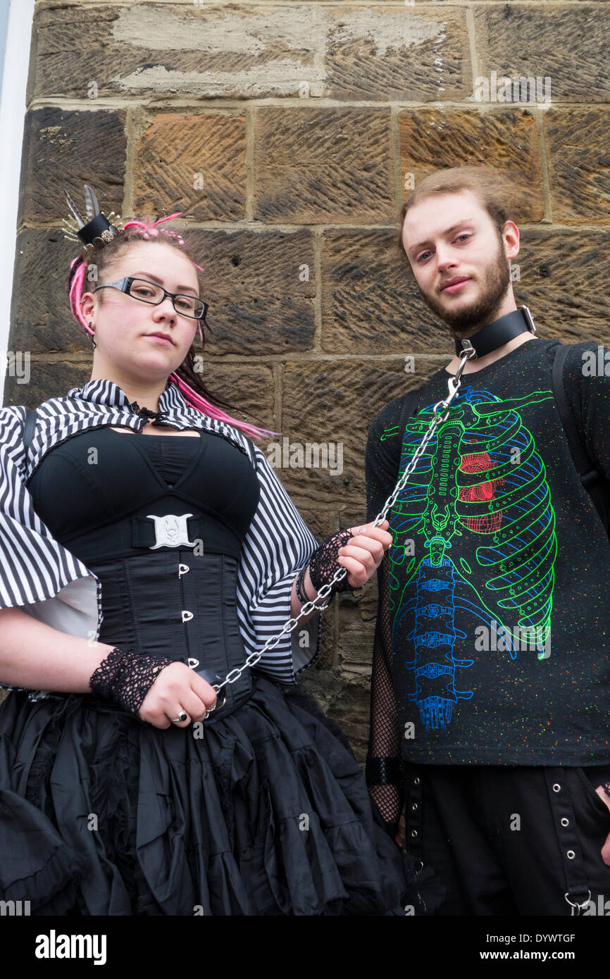 Whitby, North Yorkshire, UK. 26th Apr, 2014. Whitby's twice yearly Goth ...
