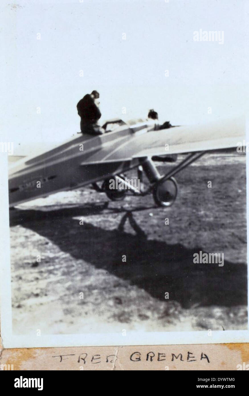 This image from the Jones Album shows Fred Alvin Jones, a pilot ...